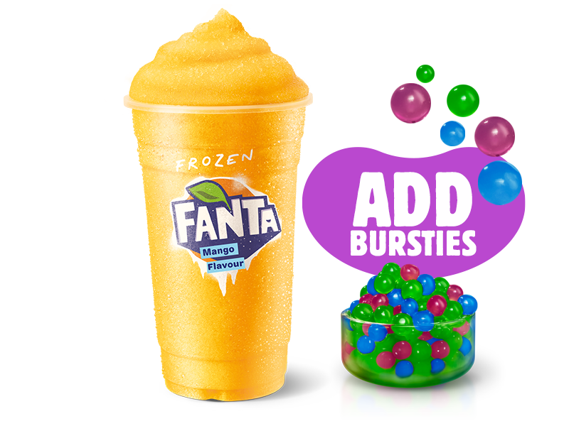 Frozen Drinks and Bursties - Hungry Jack's Australia