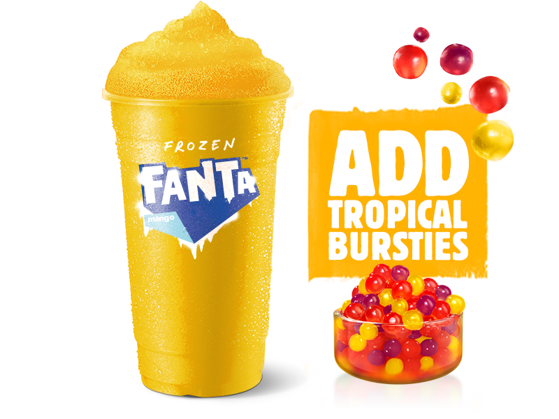 Frozen Drinks and Bursties - Hungry Jack's Australia