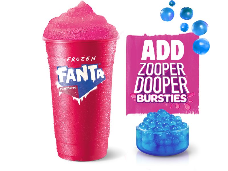 Frozen Drinks and Bursties - Hungry Jack's Australia