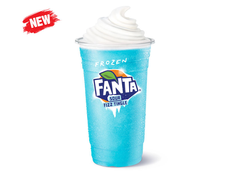 Frozen Drinks and Bursties - Hungry Jack's Australia