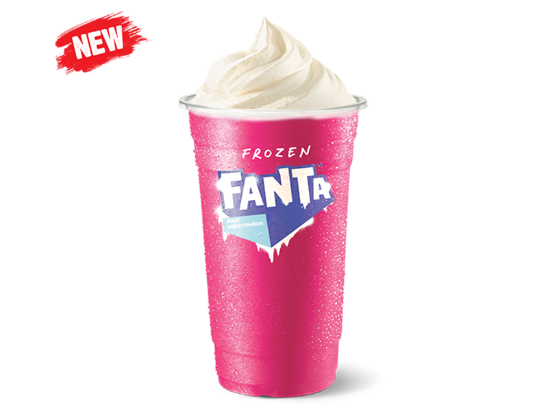 Frozen Drinks and Bursties - Hungry Jack's Australia