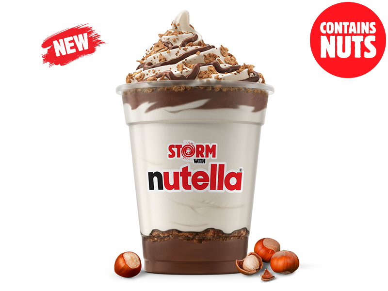 Storm with Nutella® - Hungry Jack's Australia