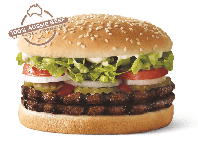 Double Whopper® Burger - Hungry Jack's Australia